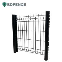 China High Quality PVC Coated Outdoor 3D Wire Mesh Fence Easy Installation Galvanized Welded Wire Mesh Fence Panel for Perimeter Fence for sale