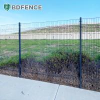 China Premium 3D Fence Powder Coated Wire Mesh Security CE ISO Farm Highway Substation Perimeter 3D Bend Fence Panel for sale