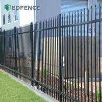 China Anti‑Rust Zinc‑Steel Fence Weather‑Resistant for sale