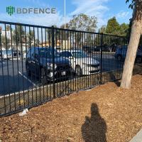 China Wholesale Tubular Steel Fence Panels Anti-Corrosion Zinc Steel Picket Fence for Outdoor Backyard and Pool Area for sale