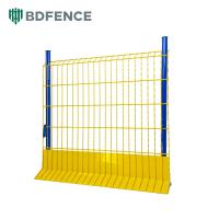 China 1.5m Height Edge Fall Protection With Toe Board Housed Steel Edge Barriers Fence Used for Construction Engineering for sale