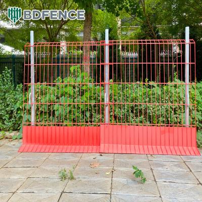 China Wholesale Best Seller High Strength Heat Treated Safety Barrier Simple Efficient Modular Edge Protection Fence for Highway Works for sale