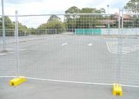 China 1.8*2.4m Construction Site Security Fencing Hot Dipped Galvanized Fence for sale