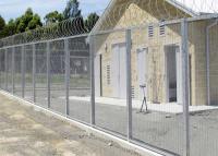 China Grey 4mm Clear View 358 Mesh Fencing Height 2.2m for sale