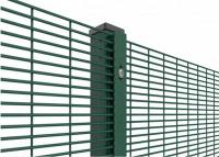 China Powder Coating 358 Square Post 3mm Anti Climb Security Fencing Welded Wire for sale