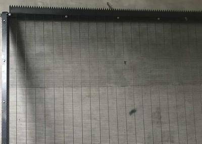 China Galvanized PVC Coated Anti Climb Security Fencing 2M Width for sale