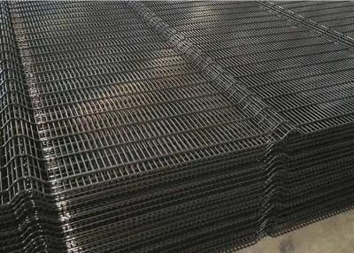 China 358 Metal Fence Security Powder Coating Anti Climb With Bending for sale