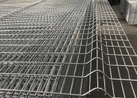 China Square Post H3000mm Anti Climb Mesh Fence OHSAS Flat Bar Steel Fence for sale
