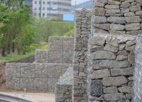 China 2 Meter Garden Decorative 5mm Gabion Wire Mesh Baskets Fsc for sale