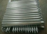 China Wide 2750mm Green Palisade Fencing On Top Of Wall for sale