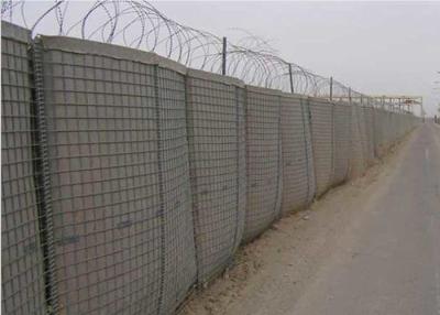 China Gabion Cage 5.0mm HESCO Fence Galvanized Steel for sale