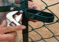 China Simple System 3.0mm Metal Chain Link Fencing With Fittings for sale