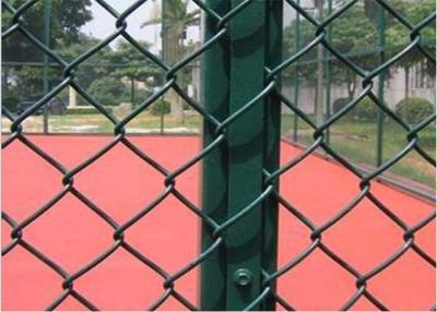 China Pvc Coated Green Color Playground Q195 Chain Wire Mesh Fencing for sale