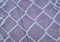China PVC Coated Diamond Mesh 8 Ft Cyclone Fence 50*50mm for sale