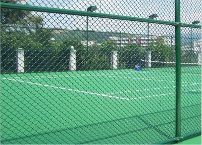 China Zoos Galvanised Metal Chain Link Fencing 50*50mm Mesh for sale