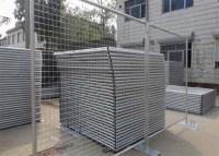 China Plastic Feet 60x60mm Temporary Mesh Fence Panels for sale