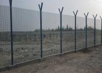 China Small Opening Electric Galvanized 358 Mesh Fencing Y Arm Post for sale