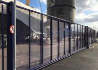 China RAL6005 2400mm Anti Climb Security Fencing Powder Coated Steel Mesh for sale
