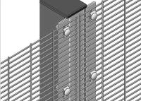 China H2.5m Anti Climb Security Fencing for sale