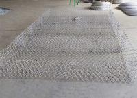 China 100*120mm Mesh W1.5m Pvc Coated Wire Boxes For Stones for sale