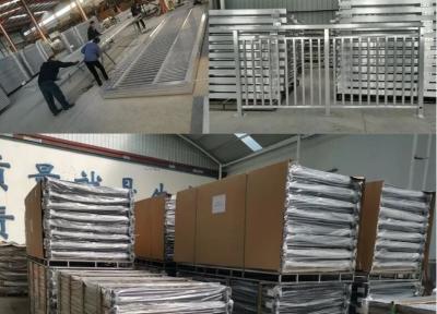China Large Area Spliced Tubular Steel Fence For Big Property for sale