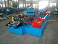 China 45KW Power High Speed Standard Two Waves Guard Rail Roll Forming Machine for Highway and Relate Fields for sale