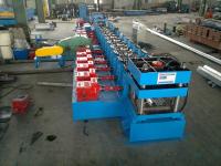 China 45KW Power High Speed Guardrail Roll Forming Machine Two Waves for sale