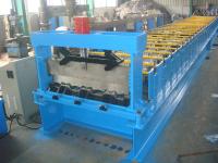 China 22kw Steel Galvanized Board Floor Deck Roll Forming Machine For Material Handling for sale