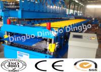 China 12 Tons Knudson Roll Former / High Speed Roof Panel Roll Forming Machine ISO for sale