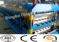 China 12 Tons Knudson Roll Former / High Speed Roof Panel Roll Forming Machine ISO for sale