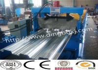 China 25m / Min Speed Floor Deck Roll Former Metal Forming Machine With PLC Contol for sale