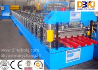 China PLC Control System Roof Sheet Making Machine Roof Iron Rolling Machine for sale