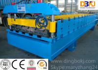 China PLC Control System Roof Sheet Making Machine Roof Iron Rolling Machine for sale