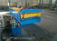 China 380V 50Hz 840 Roof Tile Corrugated Roll Forming Machine With Colored Steel Plate for sale