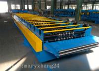 China 380V 50Hz 840 Roof Tile Corrugated Roll Forming Machine With Colored Steel Plate for sale