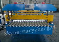 China 380V 50Hz 840 Roof Tile Corrugated Roll Forming Machine With Colored Steel Plate for sale