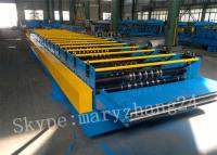 China 380V 50Hz 840 Roof Tile Corrugated Roll Forming Machine With Colored Steel Plate for sale