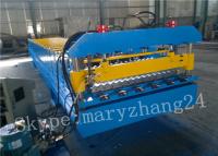 China 380V 50Hz 840 Roof Tile Corrugated Roll Forming Machine With Colored Steel Plate for sale