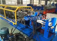 China 7.5kw Main Motor Power Downspout Roll Forming Machine Controlled by PLC for sale