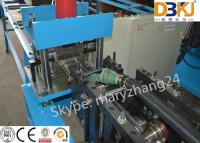 China PPGI Shutter Door Roll Forming Machine / Rolling Shutter Machine 0.3mm-0.6mm Thickness for sale