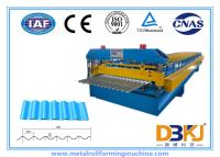 China 0.8~1.2mm Thickness metal roof roll forming machine , roofing sheet roll forming machine for sale