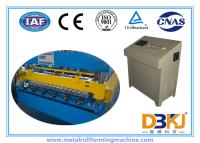 China 0.8~1.2mm Thickness metal roof roll forming machine , roofing sheet roll forming machine for sale