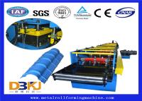 China ISO SGS CE Metal Ridge Cap Roll Forming Machine 12 Months Warranty for sale