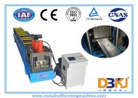 China 50Hz 3 phase Colored Steel Seamless Gutter Machine ISO SGS CE for sale