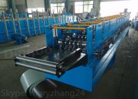 China Plc Controlled Gutter Roll Forming Machine , Wall Panel Roll Forming Machine for sale