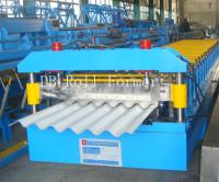 China 380V 50Hz 840 Roof Tile Corrugated Roll Forming Machine With Colored Steel Plate for sale