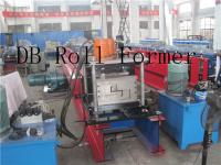 China Flatness Z Purlin Roll Forming Machinery With 15 Rows Rollers for sale
