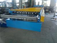 China 7.5kw High Speed Metal Roof Roll Forming Machinery with Man-made Uncoiler for Lighting for sale