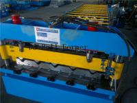 China 7.5kw High Speed Metal Roof Roll Forming Machinery with Man-made Uncoiler for Lighting for sale