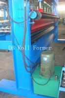 China Hydraulic Cutting Type 5.5kw Roof Panel Roll Forming Machinery for Metal Deck for sale
